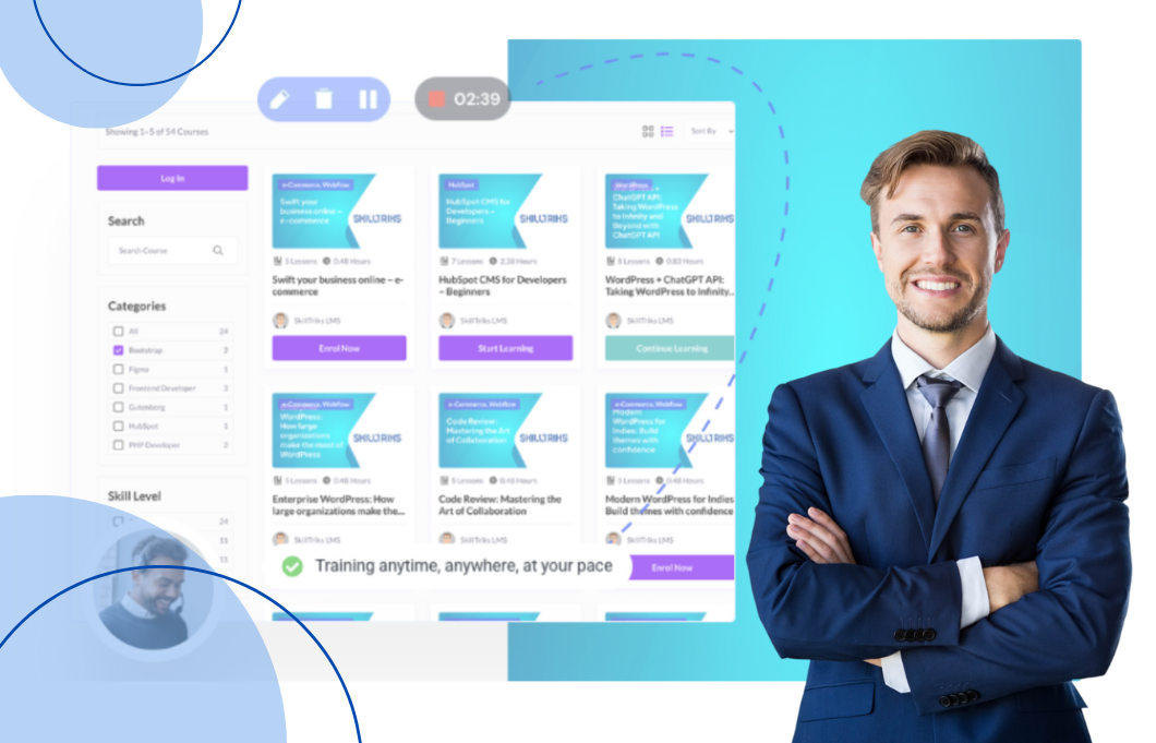 Corporate Learning Management System | SkillTriks LMS for Enterprises